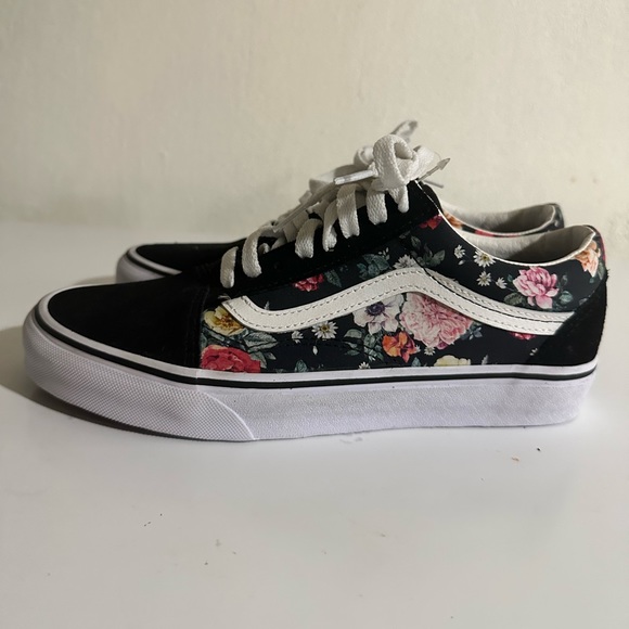 Vans | Shoes | Unisex Old Skool Floral Vans | Poshmark